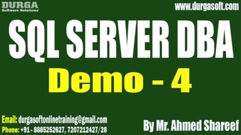Sql Tutorial Sql Server Dba Tutorial 56 How To Map A User To An
