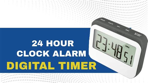 Digital 24 Hour Timer With Clock Labart Youtube
