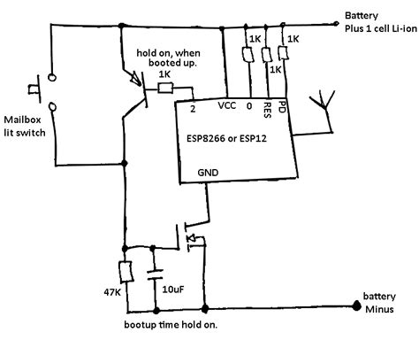 Esp8266 Wifi Enabled Mail Box With Email Alert