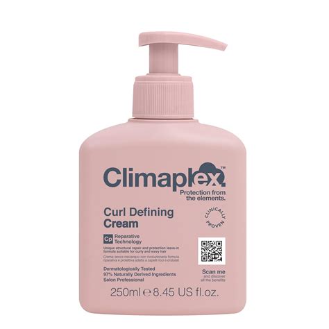 Climaplex Curl Defining Cream Volumizing Effect Anti Humidity Frizz Control