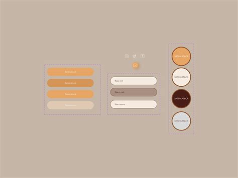 Concept Ui Elements By Olga On Dribbble