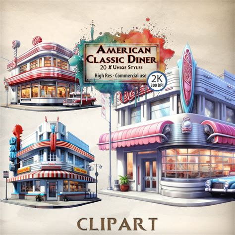 Classic Diner Etsy