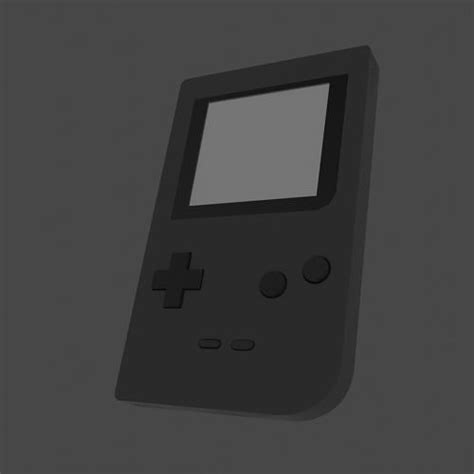 3d Model Handheld Console Model Vr Ar Low Poly Cgtrader