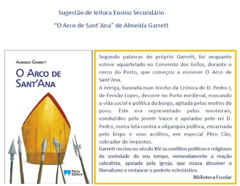 Bibliotecas Clara De Resende Sugestão Leitura Fevereiro Ensino Secundário