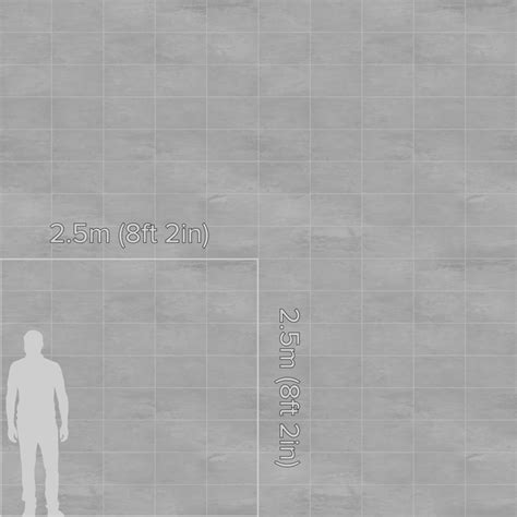 Rectangular Ceramic Matte Tile Texture Gray Poliigon