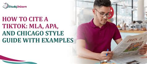 How To Cite A Tiktok Mla Apa And Chicago Style Guide