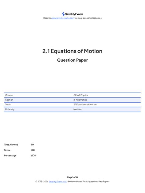 Kinematics Practice Questions M Pdf Velocity Acceleration
