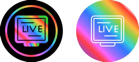 Live Stream Vector Icon 40932199 Vector Art At Vecteezy