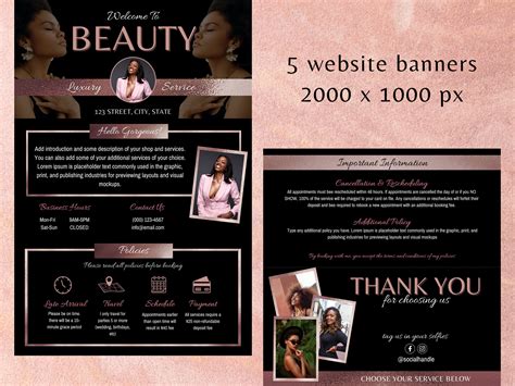 diy acuity booking site template editable in canva with etsy
