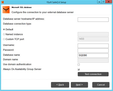 installing ysoft safeq management server on mssql alwayson availability