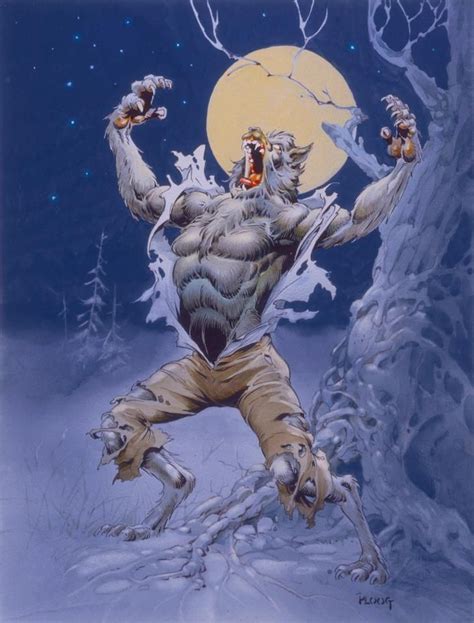 Ploog Fpg Card Series Werewolf Werewolf Art Werewolf Fantasy Art
