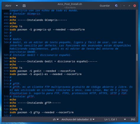 Script Arco Post Install Sh Trastetes