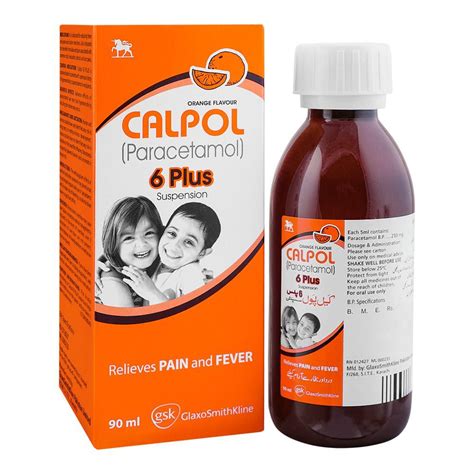 Buy Gsk Calpol 6 Plus Syrup 90ml Online In Pakistan Shopaholic Pk