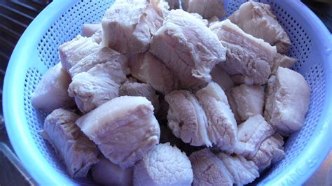 Food Endeavours Of The Blue Apocalypse Braised Pork Belly With Daikon