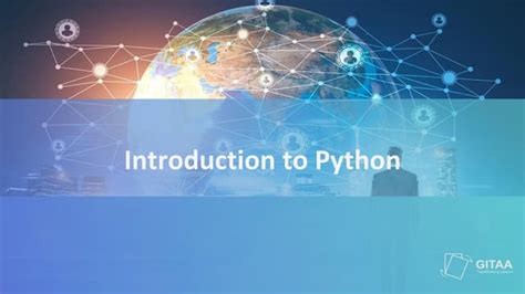 Lec 1 Introduction To Pythonpdf Gla University Pdf