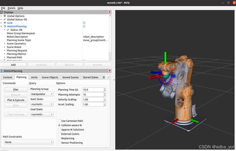 moveit ik demo py逆向运动学程序报错，rviz中机器人不动的解决方法 kinematics solver doesn t
