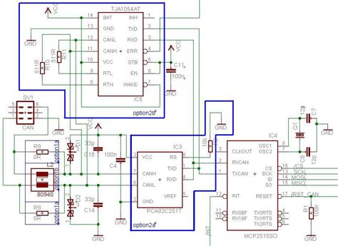 TJA1054 Beschaltung Mikrocontroller Net