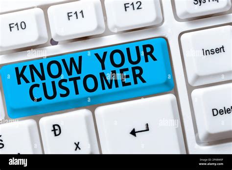Writing Displaying Text Know Your Customer Internet Concept Marketing Creating A Poll Improve