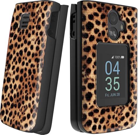 Gysyzjdh For Tcl Flip 3 Phone Case With Screen Protector