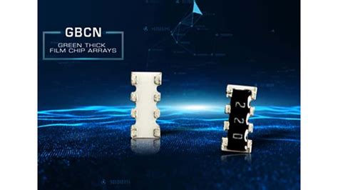 Tt Electronics Announce Lead Free Resistor Arrays