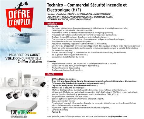Pierre Kouassi On Linkedin Nous Sommes à La Recherche Dun Technico Commercial Sécurité