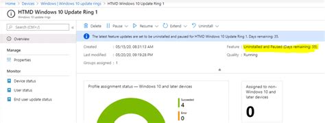 Troubleshooting Uninstall Windows Feature Update Using Intune Policies Device Management Blog