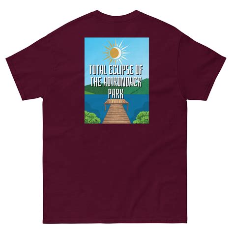 Total Eclipse Of The Adk Park Mens Classic Tee Makin Things