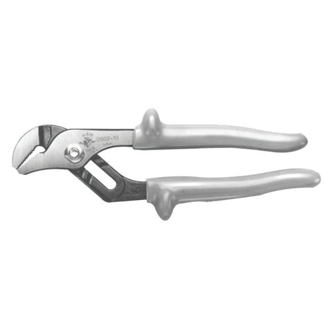 Insulated Pump Pliers 10 In Straight Grey Wolf Safety