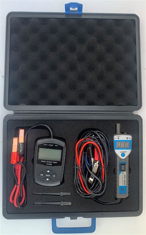 Accessories AUTOMOTIVE 12V 24V MULTI VOLTAGE PROBE AND BATTERY TESTER TESTER PP 300 AND VS