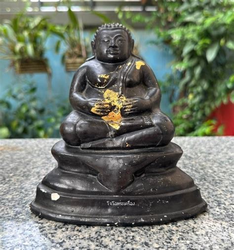 พระบูชาพระสังกัจจายน์เนื้อปูนผสมผงวัดประสาทปี2506 โจโฉพระเครื่อง