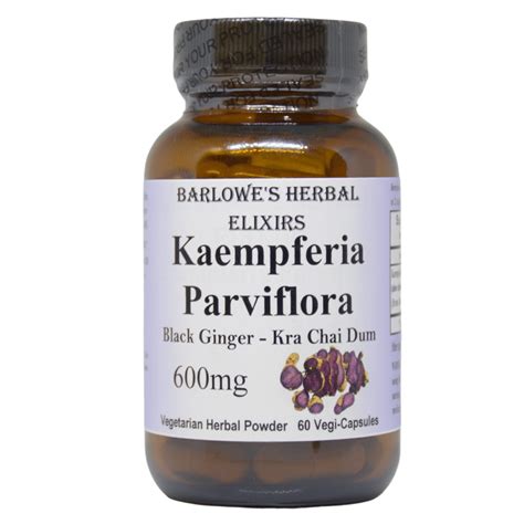 Kaempferia Parviflora Black Ginger