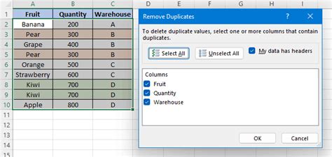 Remove Duplicates In Excel Easy Step By Step Tutorial