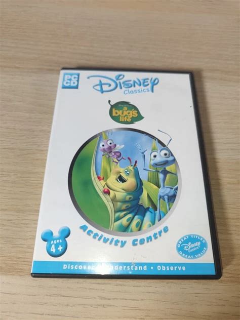 Vintage Disneys A Bugs Life Activity Centre Pc Cd Rom Learning Game