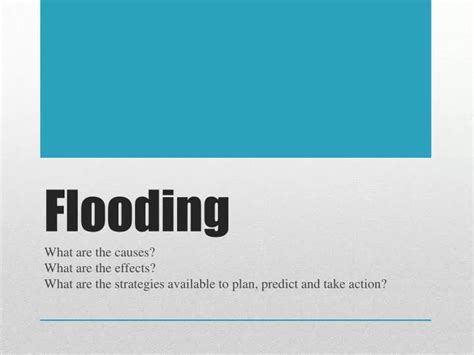 PPT Flooding PowerPoint Presentation Free Download ID 1882550