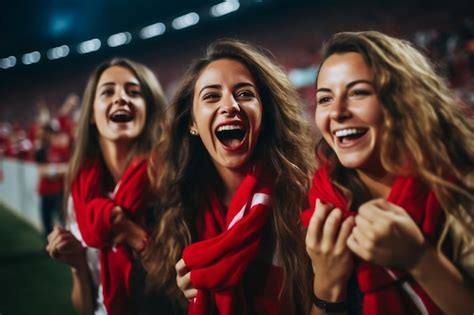 Premium Ai Image Unite In Fandom Attractive Girls Group With Other