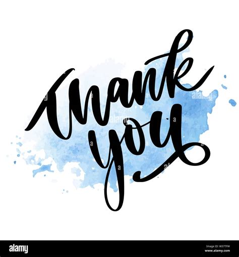 Thank You Calligraphy