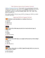Mcq Computer Network Pdf Short Question Answer From Computer Network MCQ On Computer Network