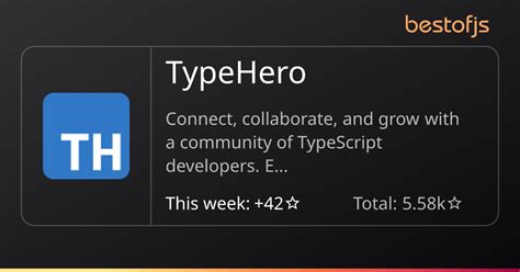 Best Of Js • Typehero