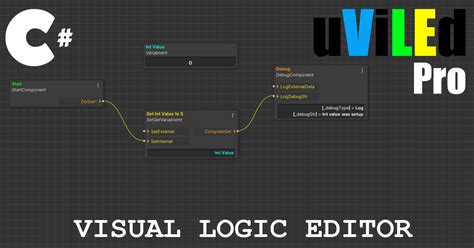 Uviled Pro Visual Logic Editor Visual Scripting Unity Asset Store