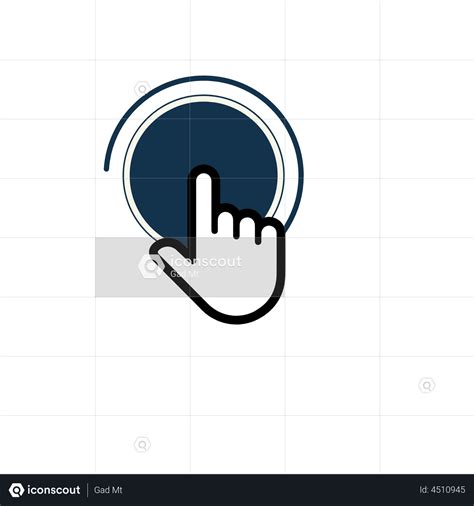 computer hand click pointer cursor arrow animation by gad mt lottiefiles
