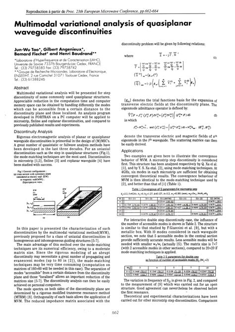 pdf multimodal variational analysis of quasiplanar waveguide