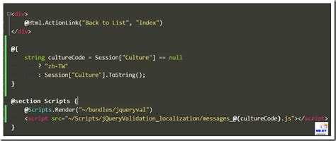 Mrkt 的程式學習筆記 Aspnet Mvc 讓 Jquery Validation Plugin 動態切換顯示訊息語系