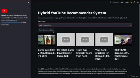 Video Parth Dholakiya On Linkedin Hybridrecommendationsystem Ai