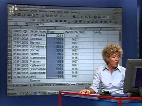 Informatik Tabellenkalkulation Grundlagen Youtube