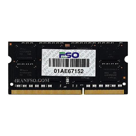 رم لپ تاپ 8 گیگ Hynix Ddr3 Pc3l 1866 14900 Mhz 1 35v شش ماه گارانتی کامپیوتر افق