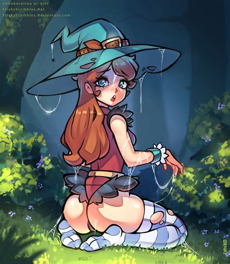 Sticky Web Emma The Witch Pin Up By Stickyscribbles Hentai Foundry
