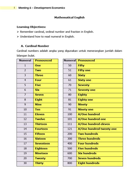 M6 Mathematical English Pdf Mathematics