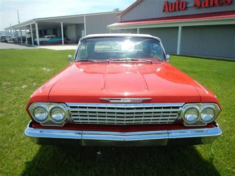 1962 Chevrolet Impala Ss 86853 Miles Red Automatic For Sale
