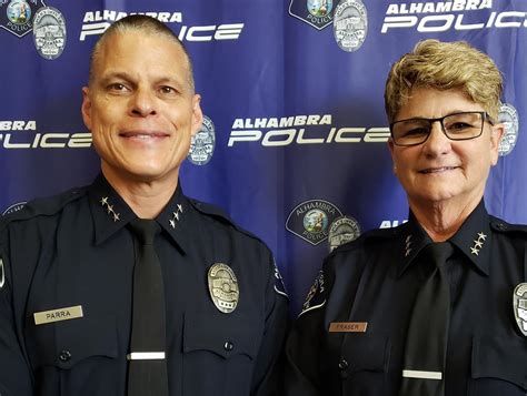 Yesterday We Held A Formal Alhambra Police Department