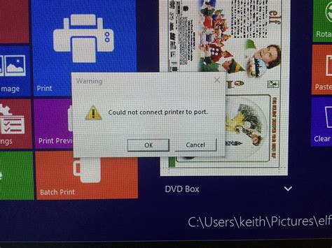 Printer Error Message “ Could Not Connect Printer To Port” Solved